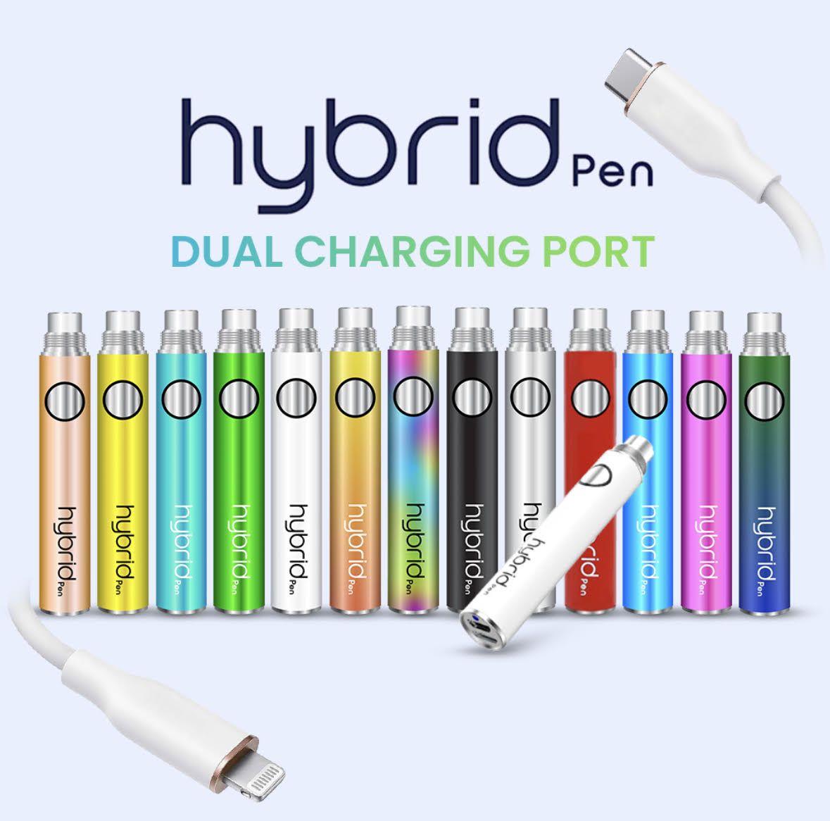 Hybrid Pen 350 MAH Adjustable Voltage Battery– Smoke Supply® | Online ...